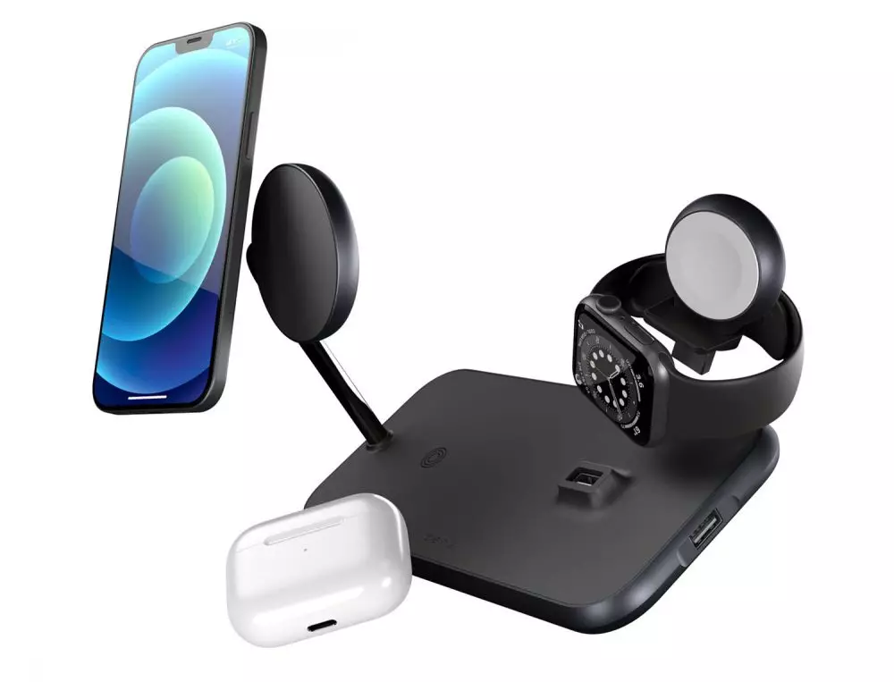 Zens 4-in-1 Magnetic Wireless Charger สำหรับผู้ใช้ Apple: รีวิว 1015_2