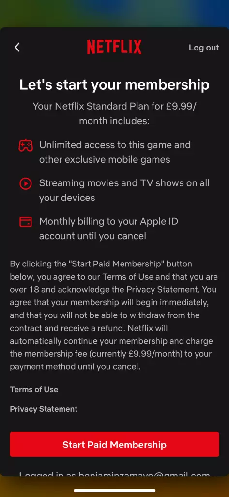 Netflix lanse premye seleksyon li yo nan jwèt sou iPhone ak iPad, enskri lè l sèvi avèk Apple In-App Purchase 10641_2