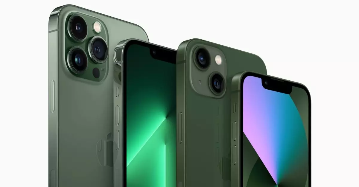 Je kunt nu Apple's nieuwe groene iPhone 13 en alpine groene iPhone 13 Pro pre-orderen