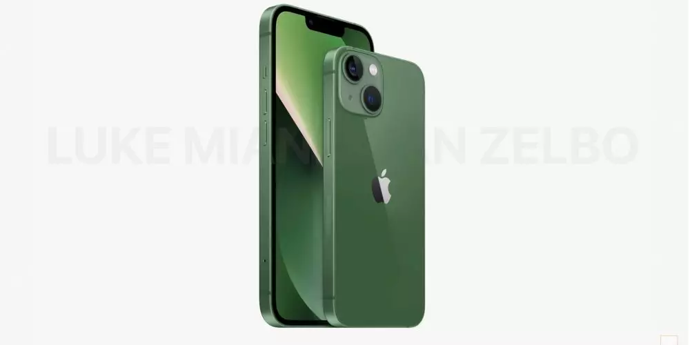 Gosip acara Apple menit terakhir nyatakeun yén Apple bakal ngaleupaskeun modél iPhone 13 énggal dina warna héjo 1092_2