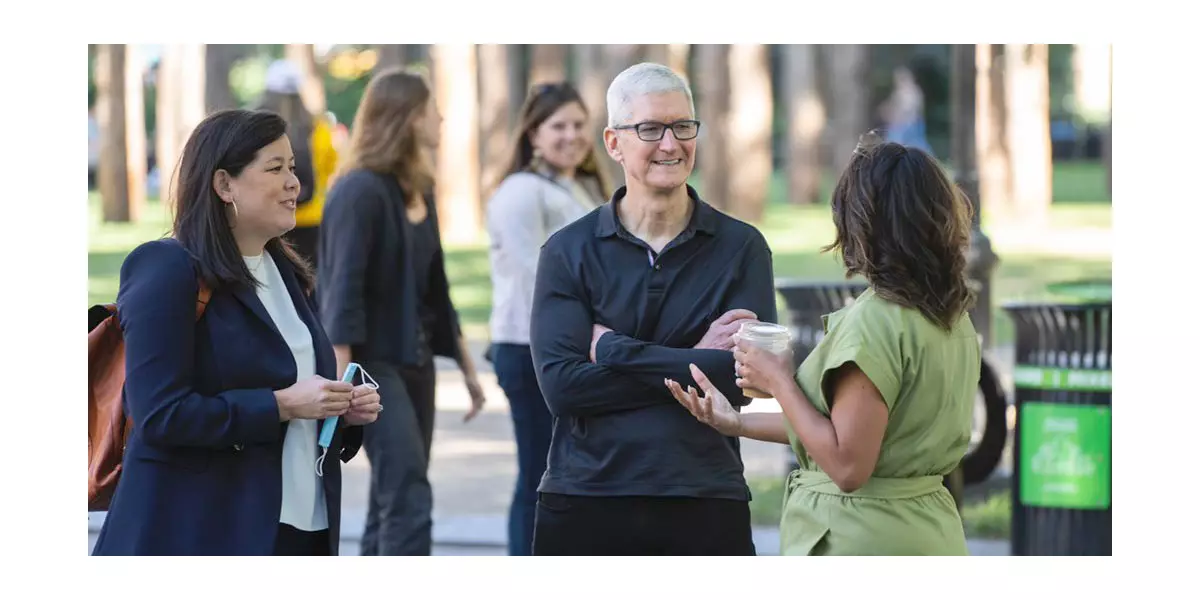 Tim Cook interview med mental sundhed