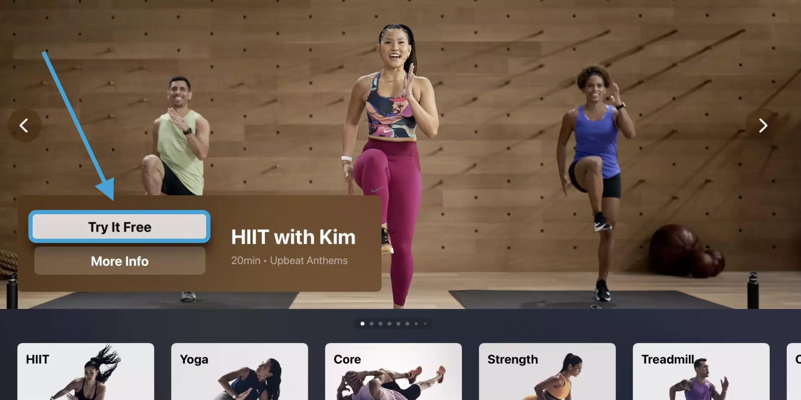 Apple TV တွင် Apple Fitness+ ကိုအသုံးပြုနည်း ၁