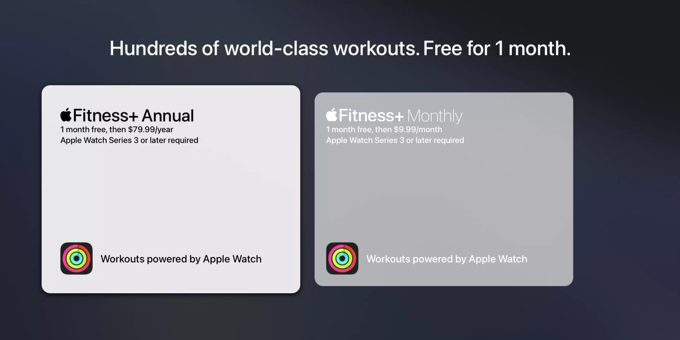 Ungayisebenzisa kanjani i-Apple Fitness+ ku-Apple TV 2