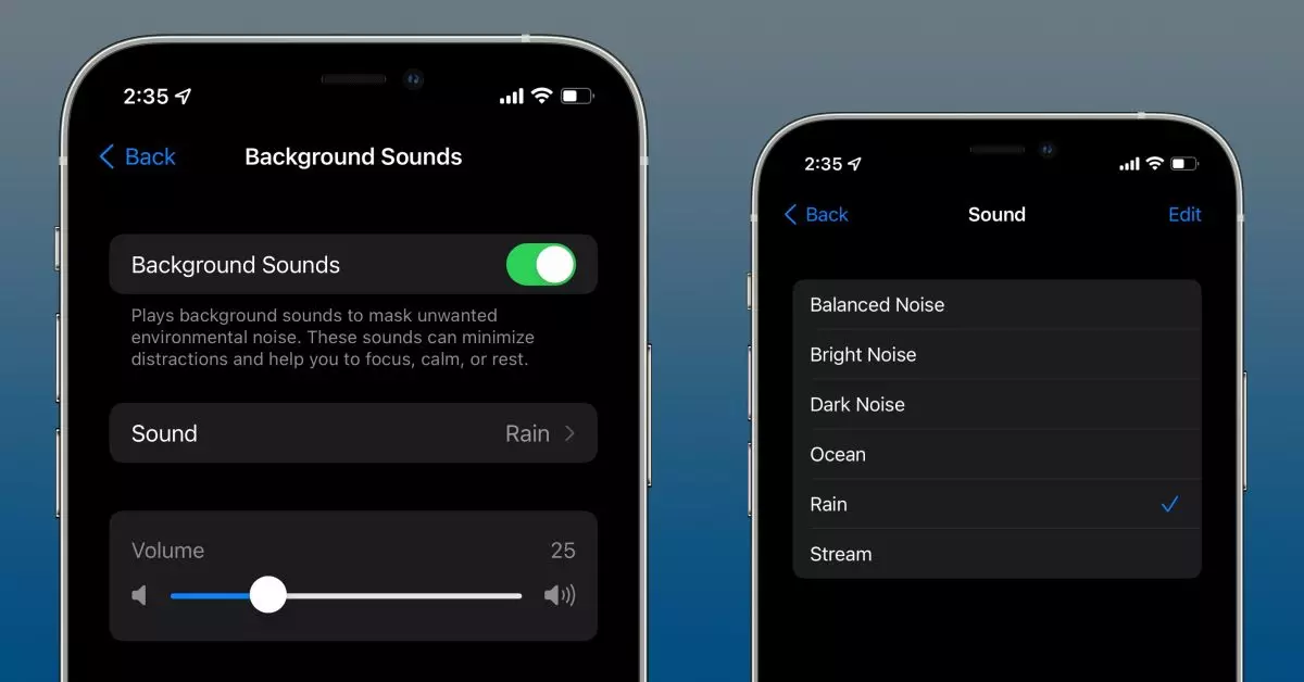 Wéi benotzen ech iPhone Background Sounds am iOS 15