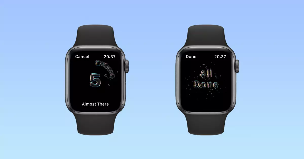 watchOS 7: Qo'l yuvishni aniqlashni qanday yoqish va undan foydalanish