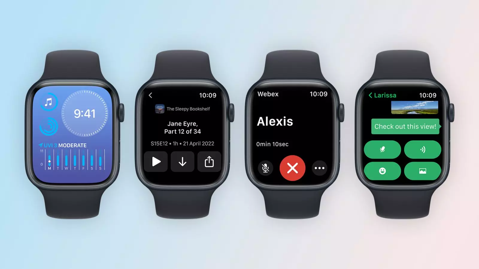 watchOS 9 füügt APIe fir ze deelen a VoIP op Apple Watch 1112_1