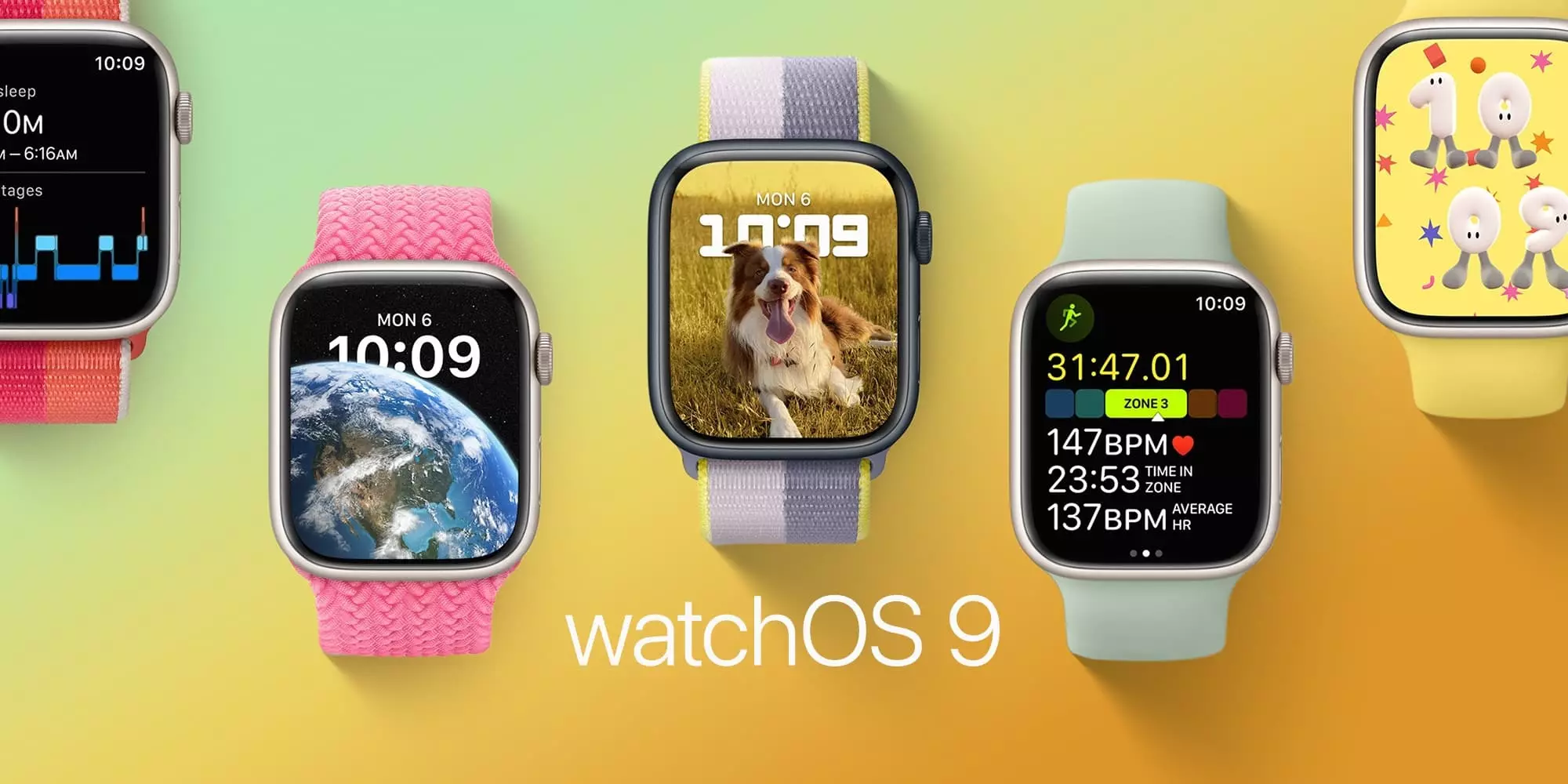 watchOS 9 APIoj.