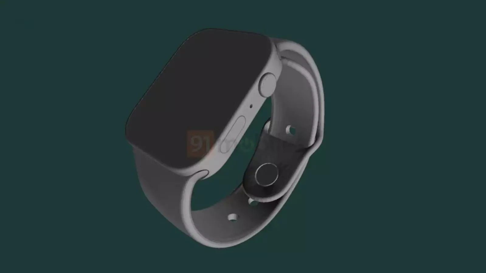 Redizajn hodiniek Apple Watch Series 7 zobrazený v nových CAD renderoch 11275_1