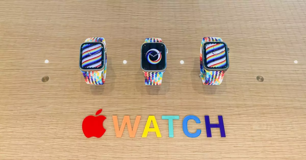 Apple ยังคงขาย Apple Watch Pride Solo Loop band ในปี 2021