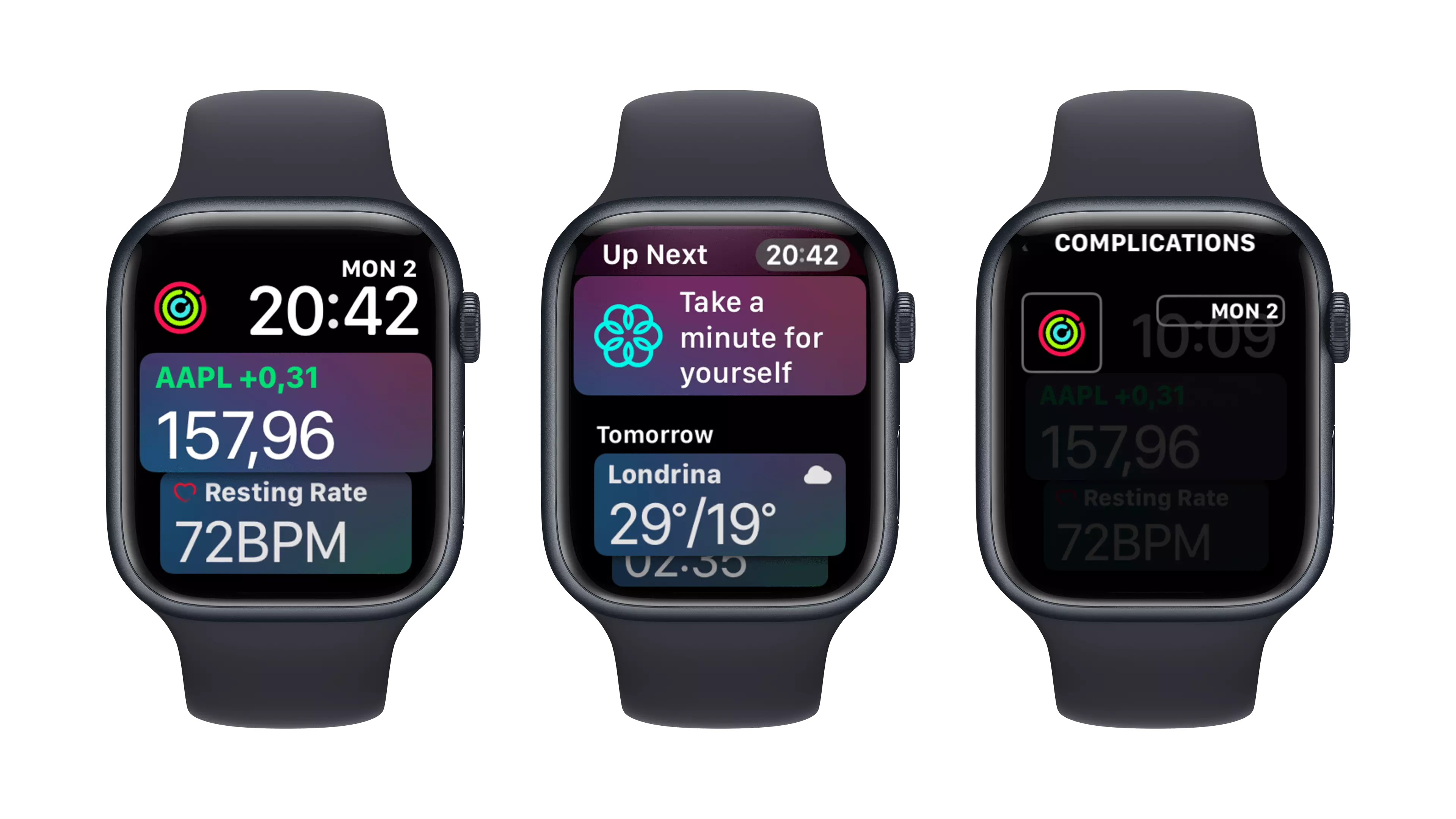 وجه Siri Apple Watch في watchOS 8.