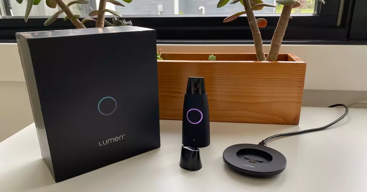 Revizyon: Lumen aparèy tès metabolik, travay ak iPhone