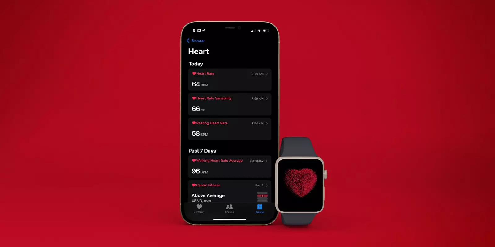 HRV med Apple Watch och iPhone: Hur man spårar, använder, mer 1165_1