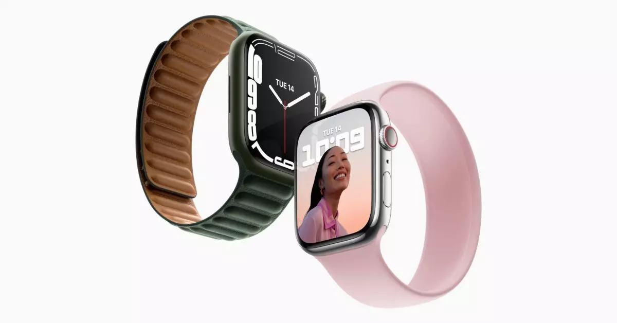 Apple vadītāji apspriež lielāka Apple Watch Series 7 displeja priekšrocības