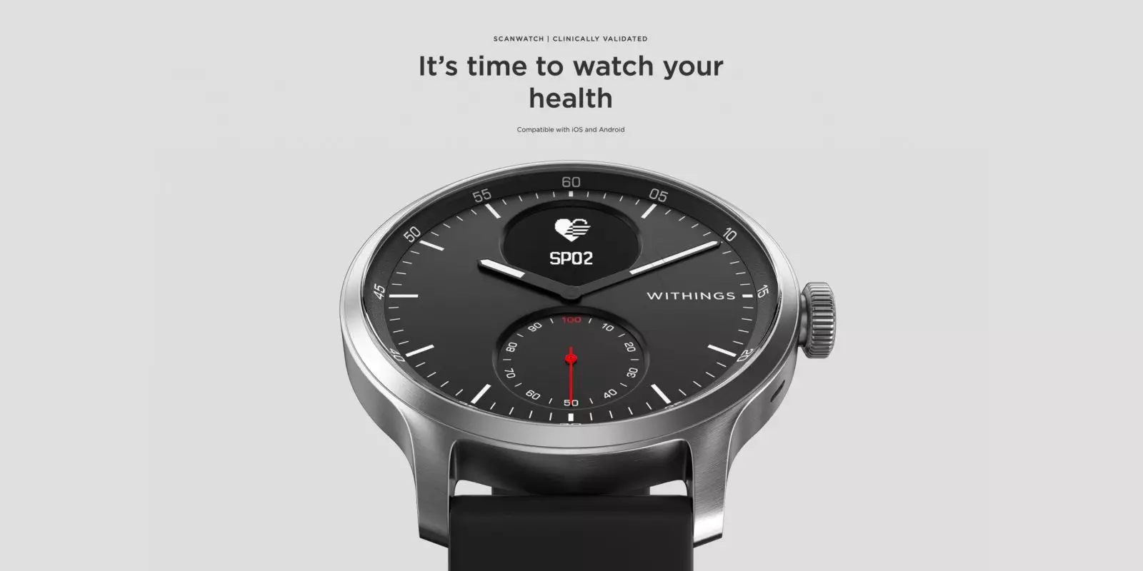 Withings lansira Apple Watch konkurenta sa 30-dnevnom baterijom, EKG-om, Sp02, praćenjem sna, još 1185_1