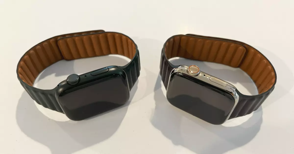 Begini tampilan warna baru Apple Watch Series 7 di dunia nyata