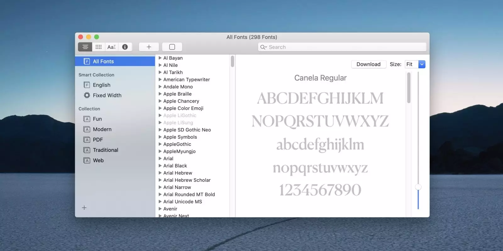 Cara nginstal font Mac gratis anyar