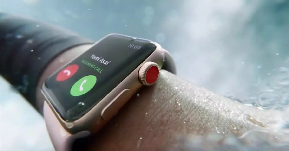 Apple kwuputara Apple Watch Series 3 ọhụrụ yana njikọta LTE