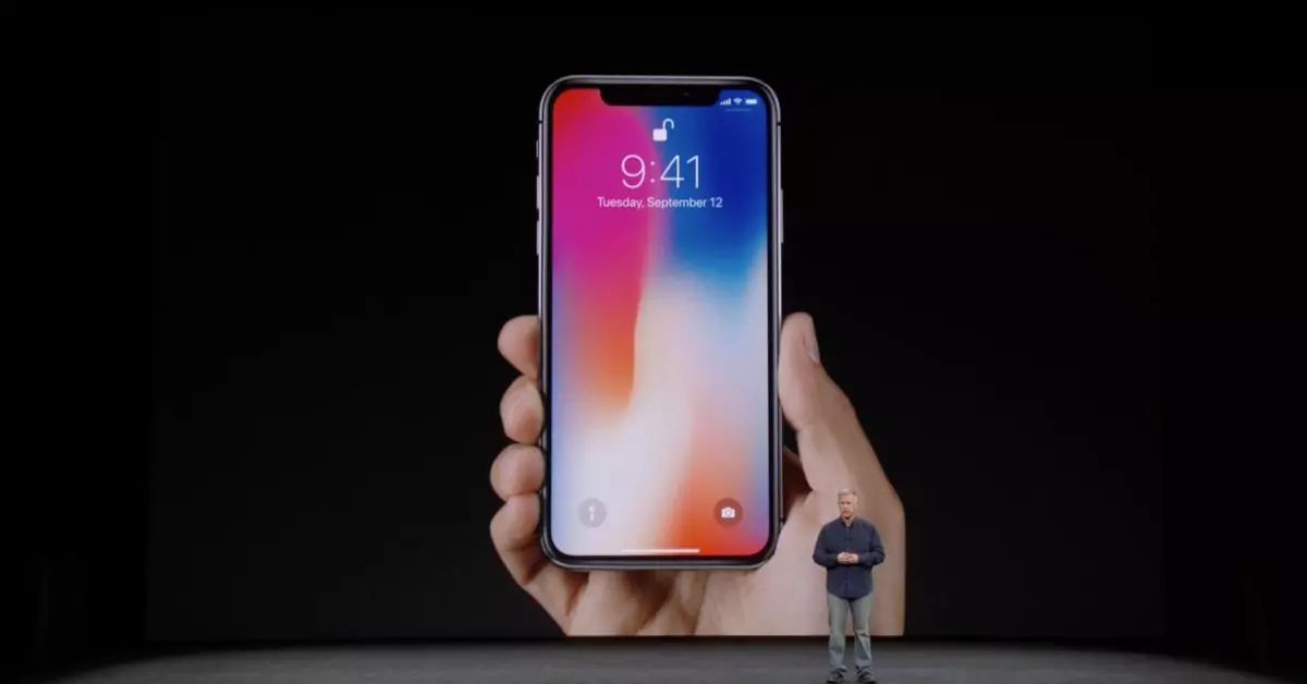 עפּל אַנוויילד iPhone X מיט אַ נייַ פּלאַן, OLED Super Retina Display, Face ID