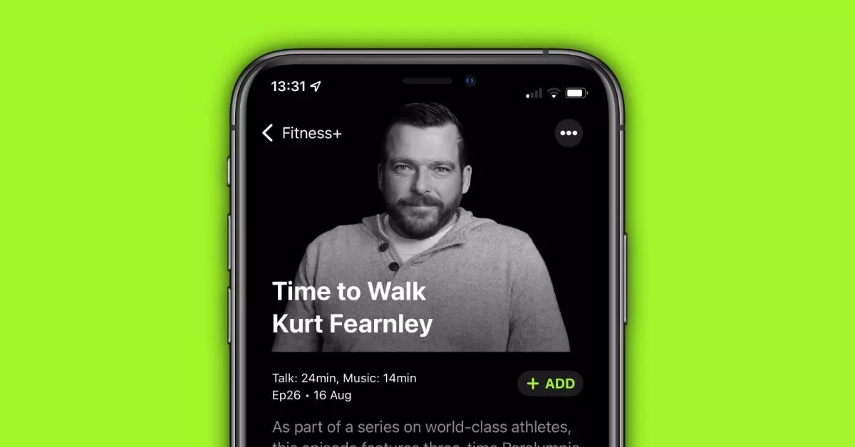 Apple Fitness + яңа "Walk to Walk" күнегүләре белән киңәйтелде