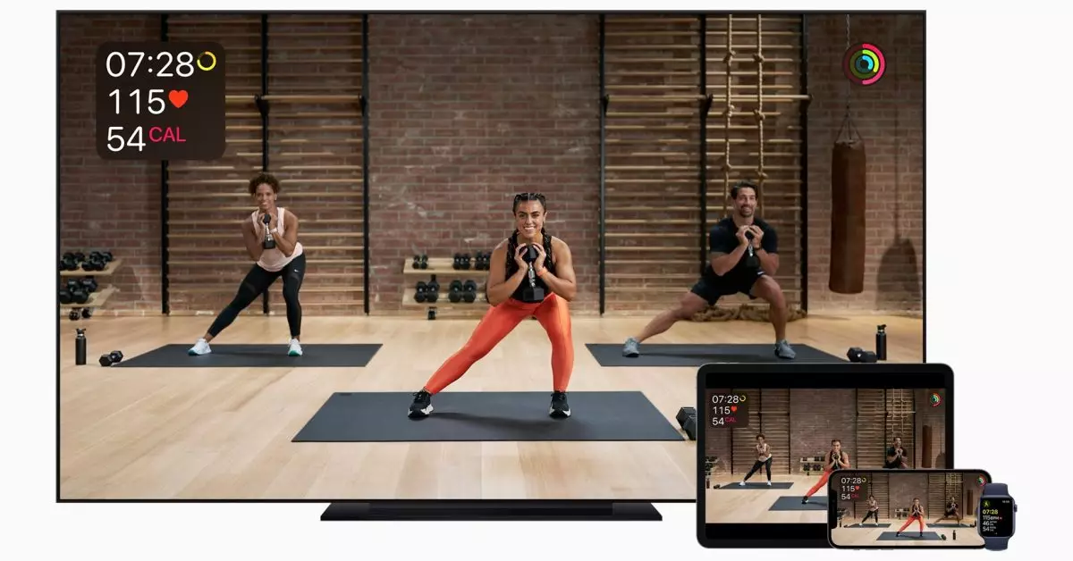 Jak odtwarzać zajęcia Apple Fitness+ AirPlay na telewizorze lub Roku?