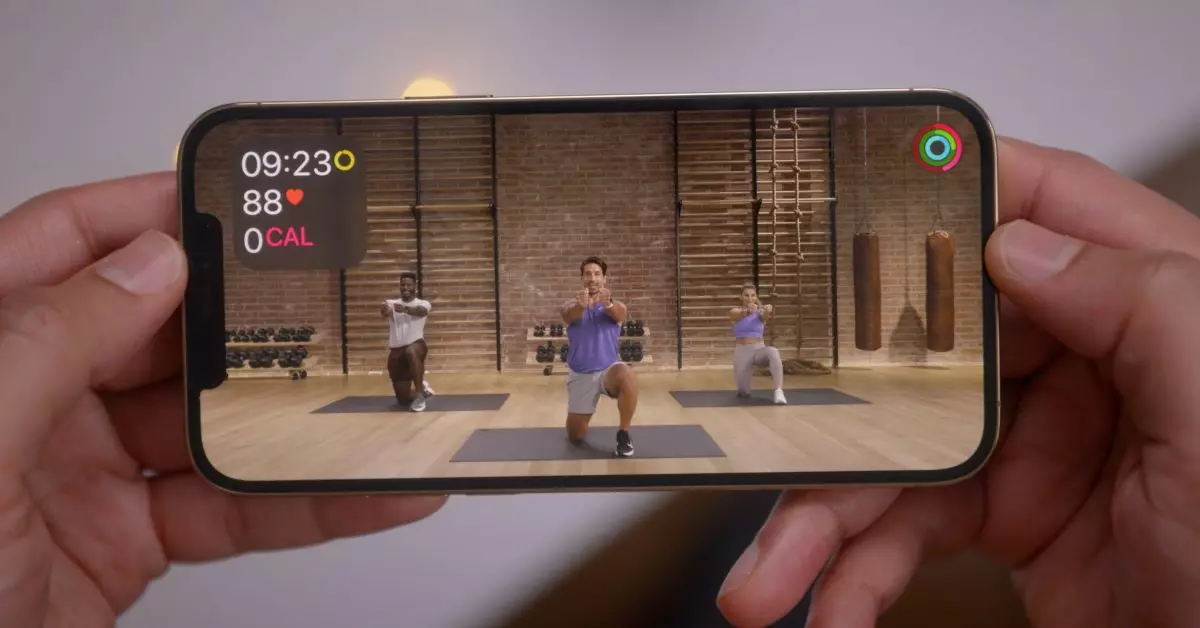 iOS 14.5 beta membawakan sokongan untuk menghantar senaman Apple Fitness+ dengan AirPlay 2