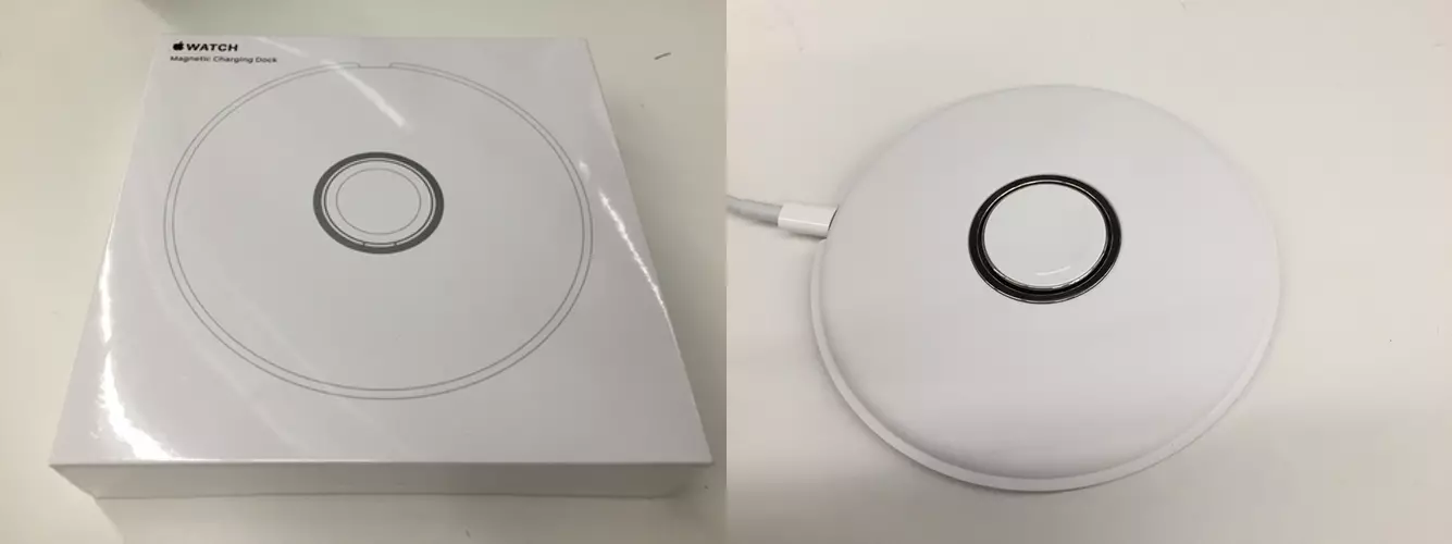 Apple Watch dock-overskrift