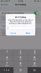 I-iPhone Code Prompt