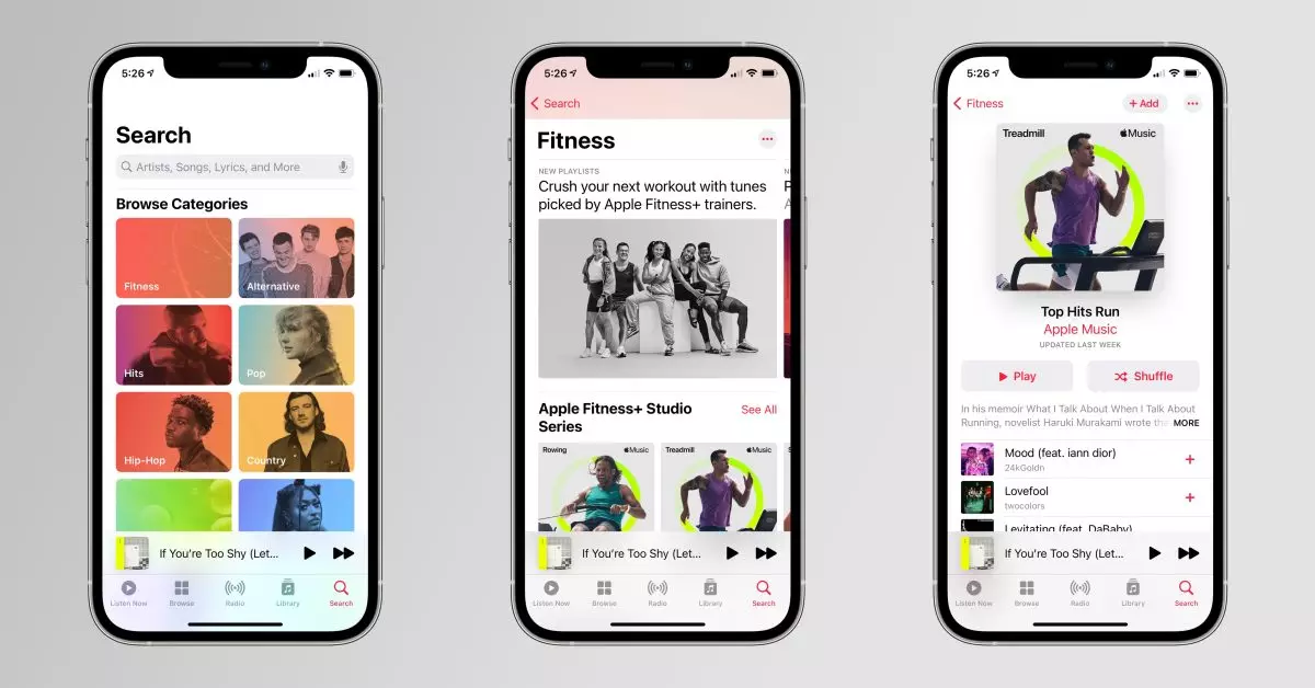 Apple tippromwovi l-integrazzjoni tal-Fitness+ u l-Apple Music mal-playlists ta’ ‘Studio Series’