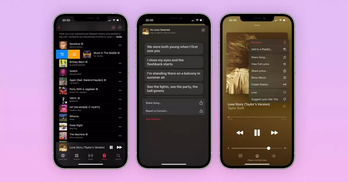 Hands-on: Dit is al die nuwe Musiek-toepassingskenmerke in iOS 14.5