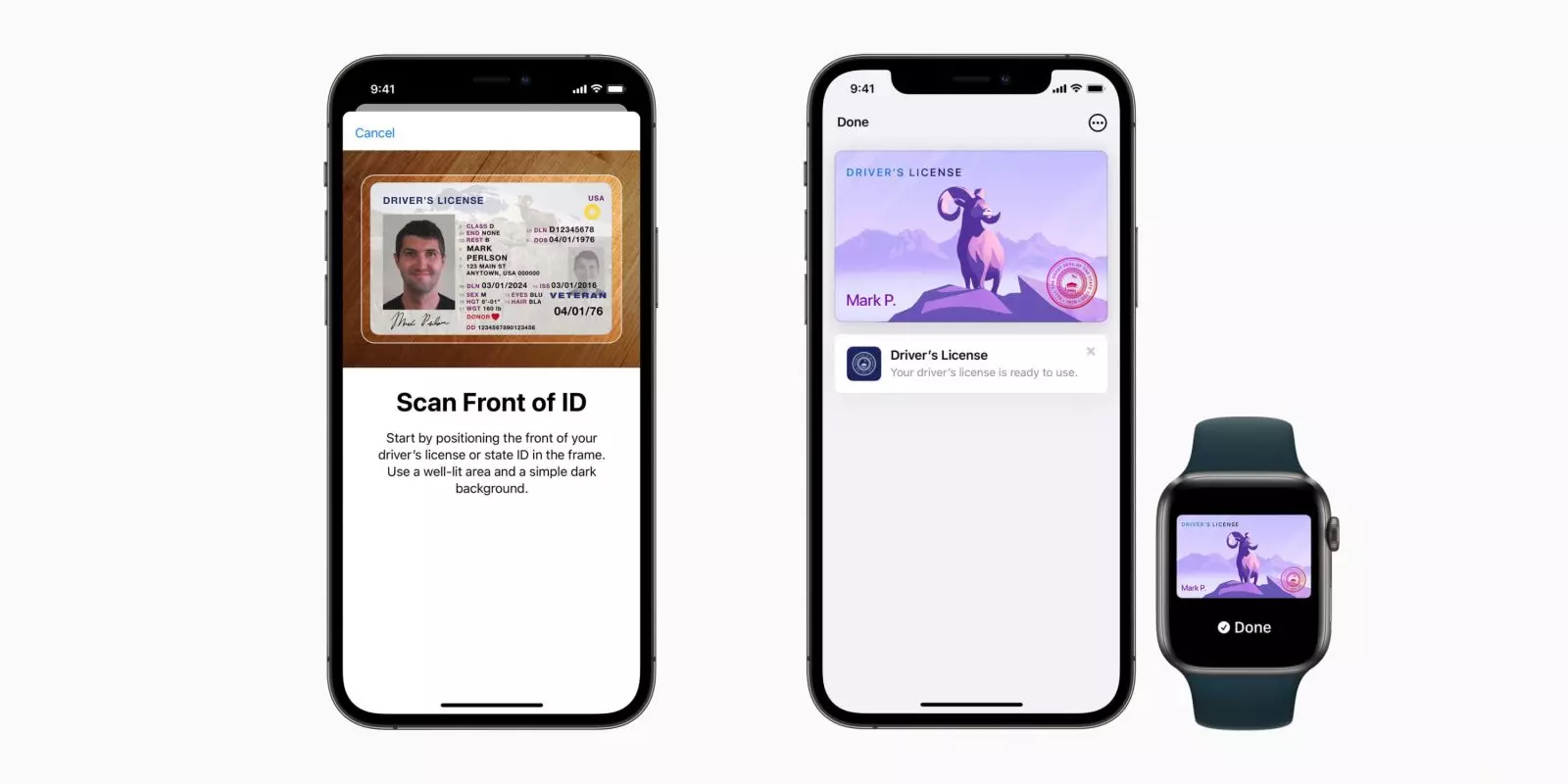 Florido promesas venontan subtenon por la ID-funkcio de Apple Wallet 13325_1