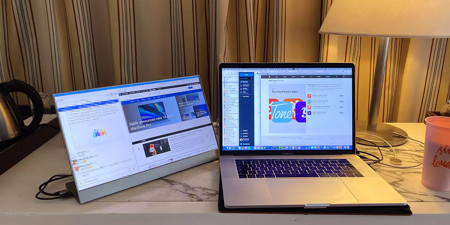 Persiyapan hotelku nggawe aku ngerti yen aku pengin MacBook Pro layar lebar