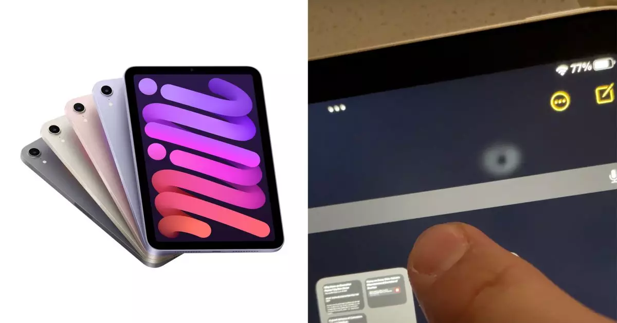 Los usuarios de iPad mini 6 se quejan de los problemas de distorsión de la pantalla LCD