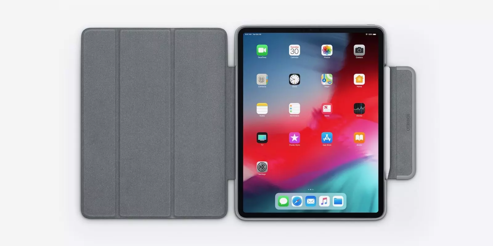 OtterBox විසින් 11- සහ 12.9-inch iPad Pro සඳහා සමමිතික ශ්‍රේණි 360 කේස් එලිදක්වන්නේ Apple වෙළඳසැලක් ලෙස පමණි. 14058_1