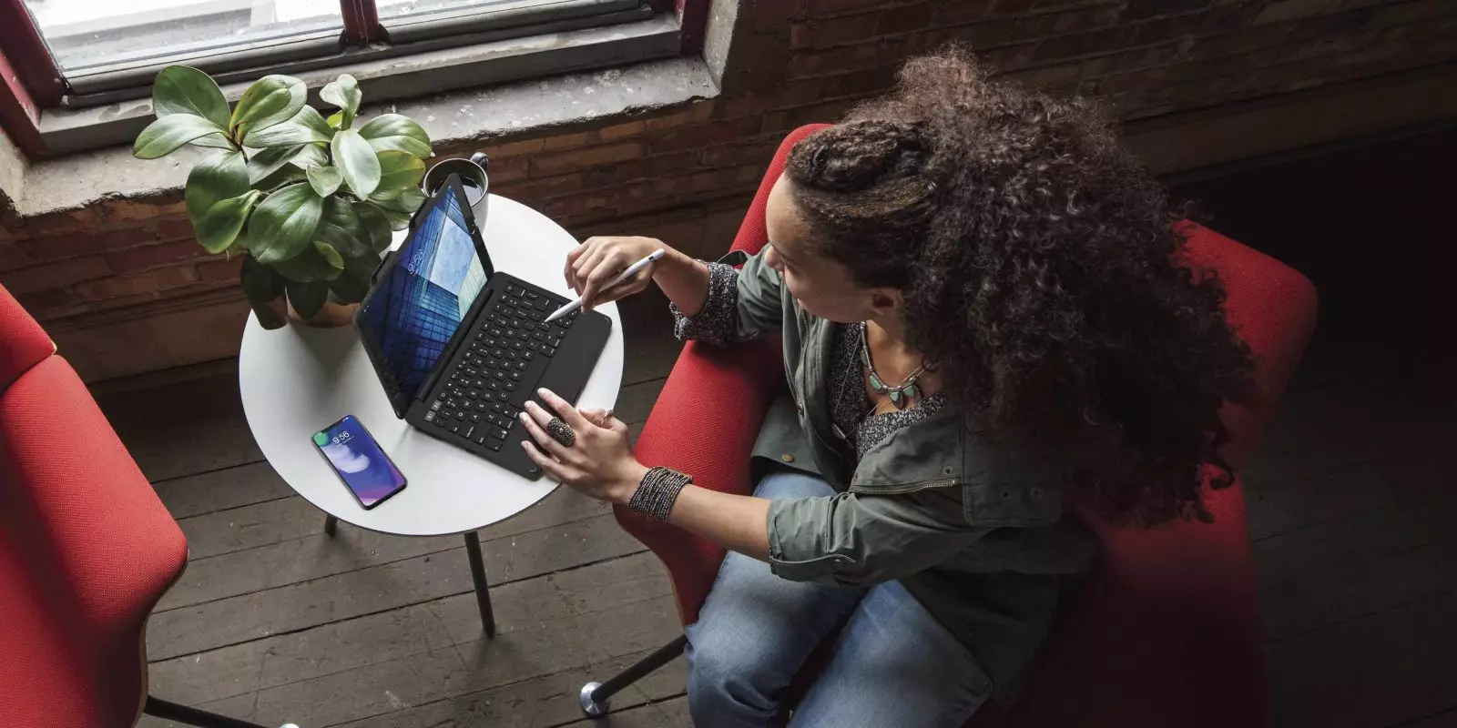 Zagg unveils Slim Book keyboard rau 10.5-nti iPad Pro w / backlit keys & Apple Pencil tuav 14119_1