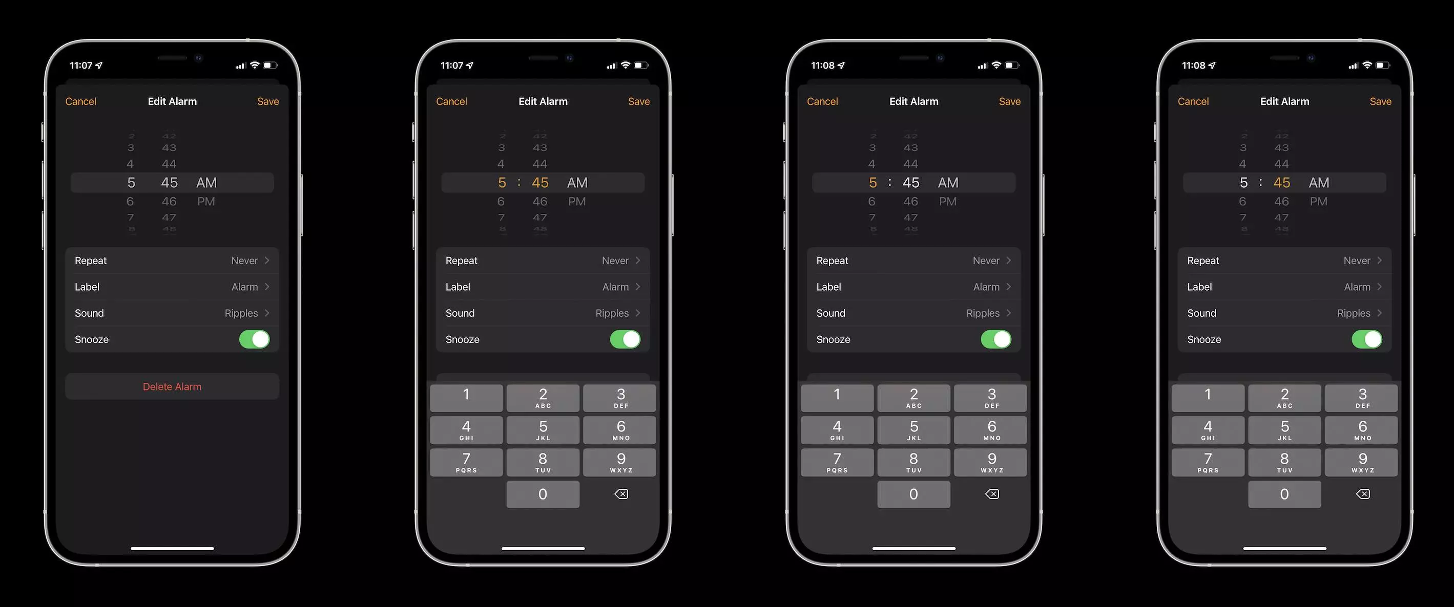 iOS 14 dial picker - iOS 13 ma le 14 hybrid design