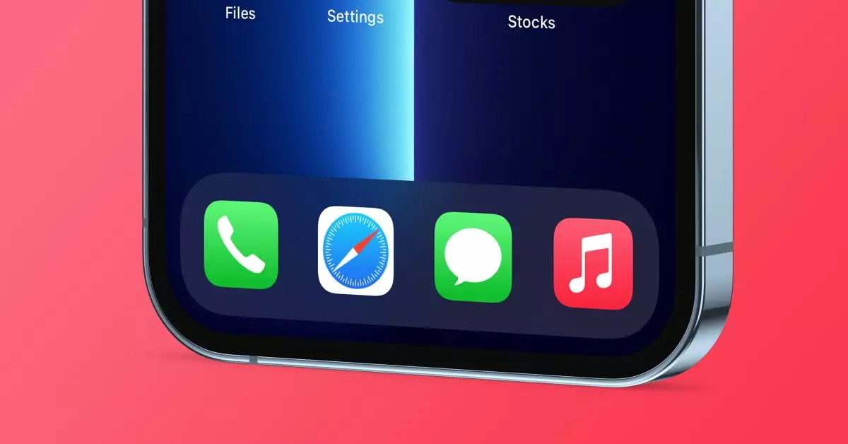 iOS 15.6 fikser feil som setter Apple Music i Dock