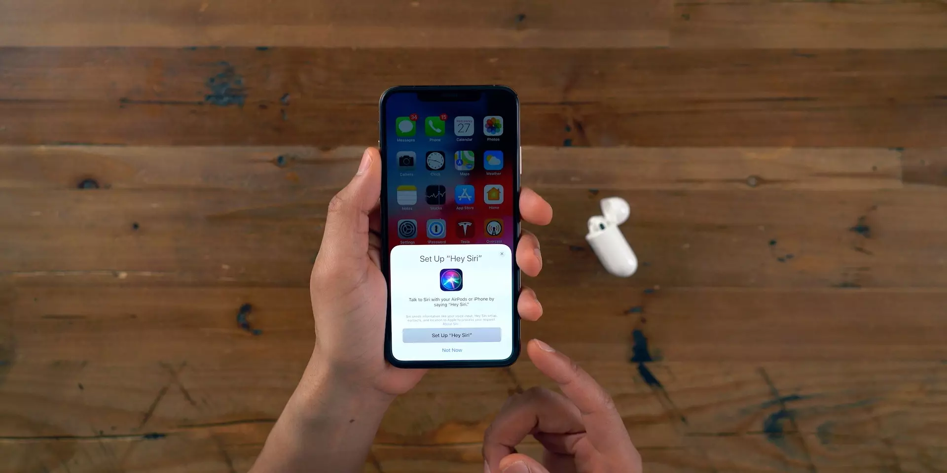 AirPods 2 안녕 Siri