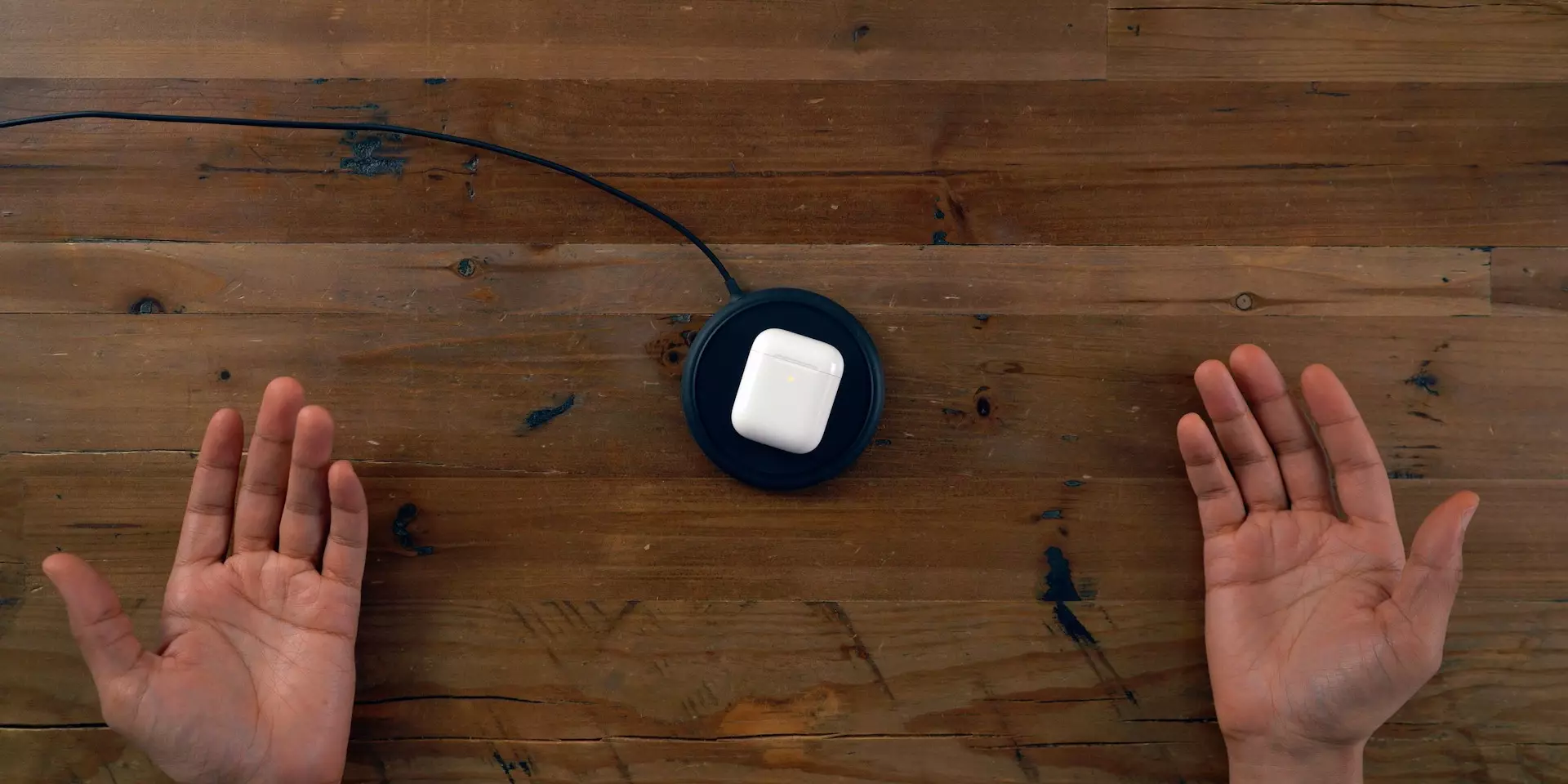 AirPods 2 Mophie trådløs lader