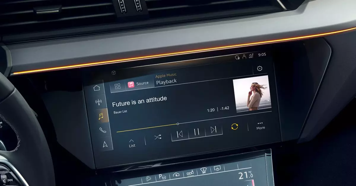 Die Audi Apple Music-Integration bietet direkten Zugriff auf 2022-Modelle