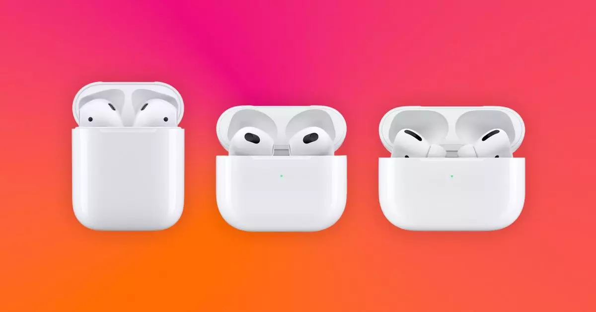 Kontrolu la baterion de AirPods en iPhone, Apple Watch, Mac