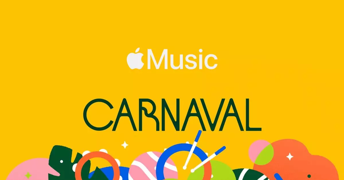 Ua fa'alauiloa e Apple musika ma ta'aloga mo le Carnival a Pasila