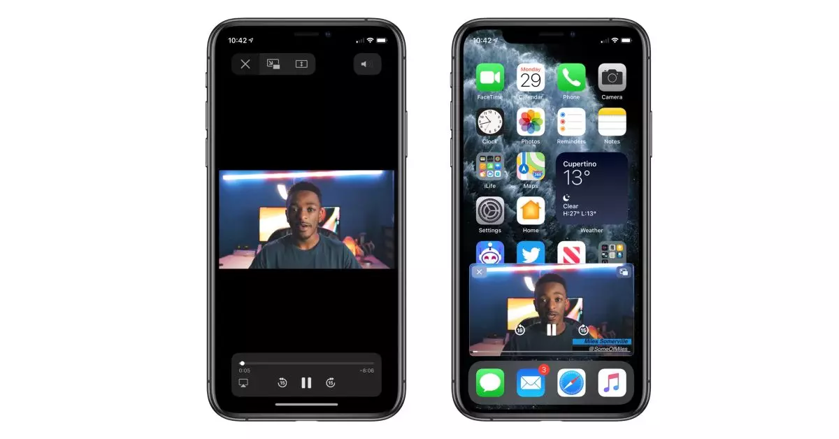 iOS 14: Bagaimana melakukan video multitasking Gambar dalam Gambar di iPhone