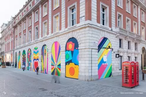 Apple's Covent Garden-winkel in Londen