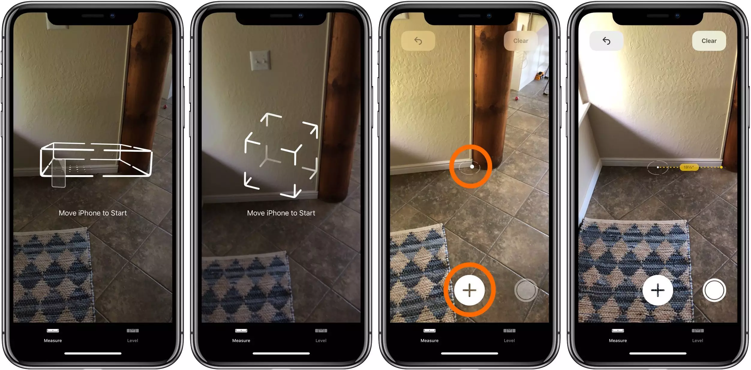 iOS 12: Wéi benotzt Dir d'ARKit Mesure App op iPhone 16471_2