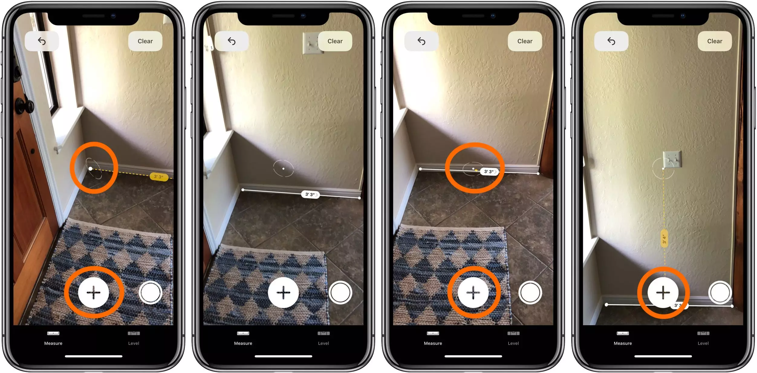 iOS 12: Wéi benotzt Dir d'ARKit Mesure App op iPhone 16471_3