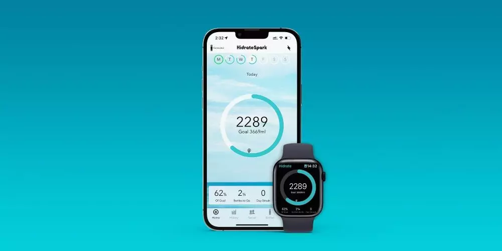 Огляд: Сталева пляшка для води HidrateSpark з інтеграцією Apple Health 166_3