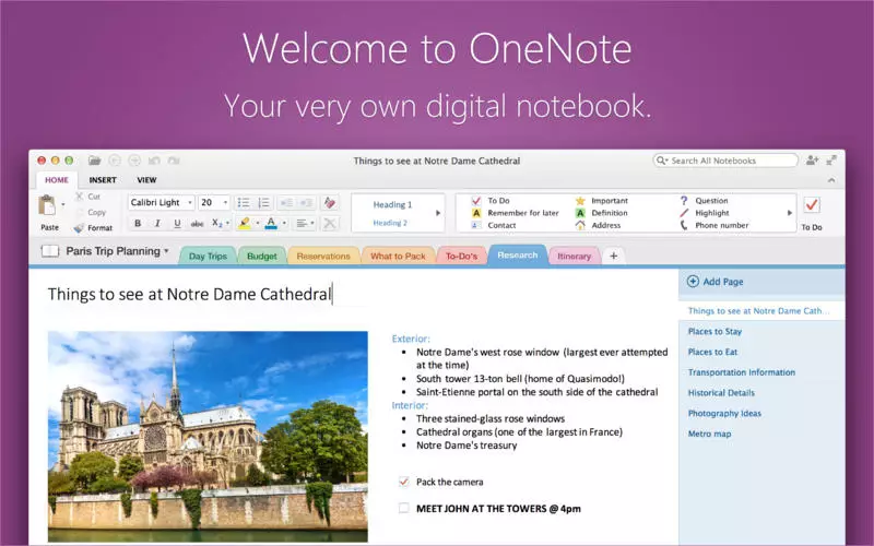 Microsoft OneNote dla komputerów Mac dodaje funkcję OCR do skanowania i kopiowania tekstu z obrazów, pełne wyszukiwanie już wkrótce 16737_1