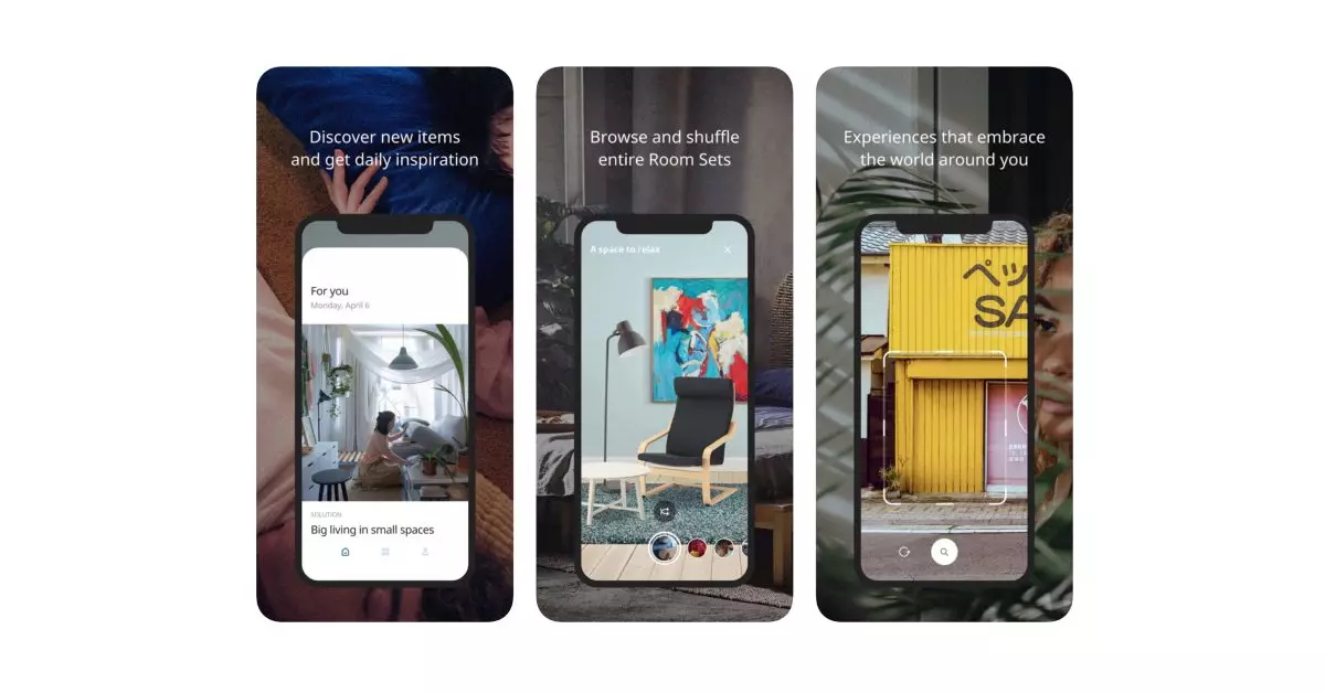 IKEA Place AR-apliko ĝisdatigita kun novaj interfaco kaj funkcioj