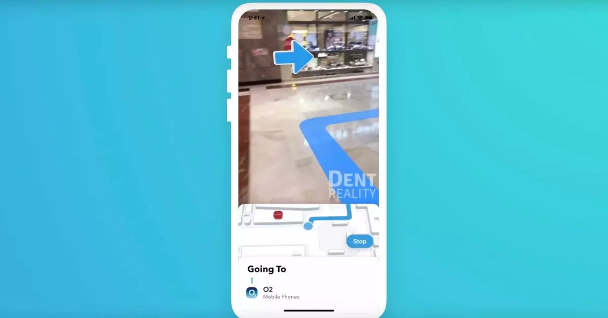 Slick nei AR Indoor Navigatioun App kënnt geschwënn op iOS