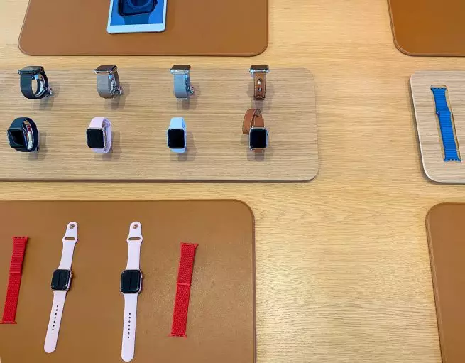 Stand de la col·lecció Apple Watch